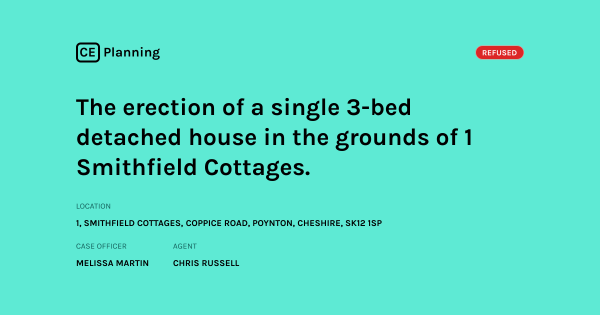 23/0283M — Cheshire East Planning